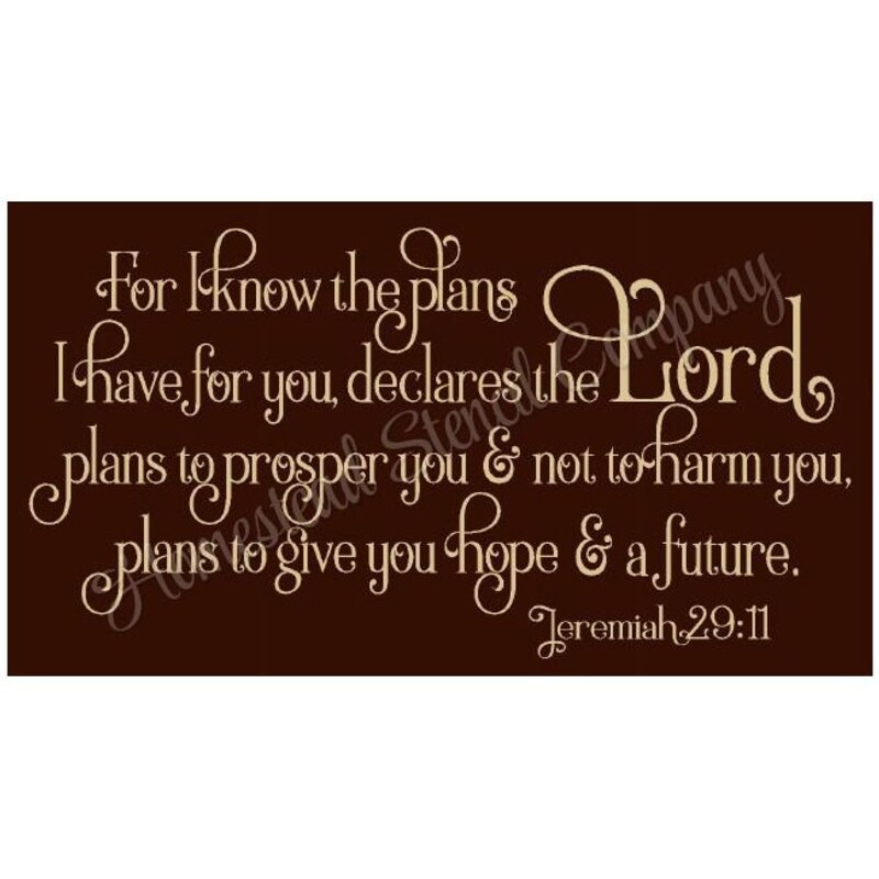 Scripture Stencils - Etsy