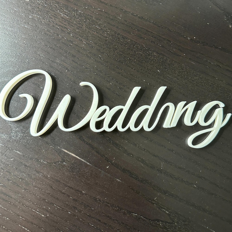 Custom 3D Printed Letter, Modern Font Name Sign, Wall Decor - Etsy