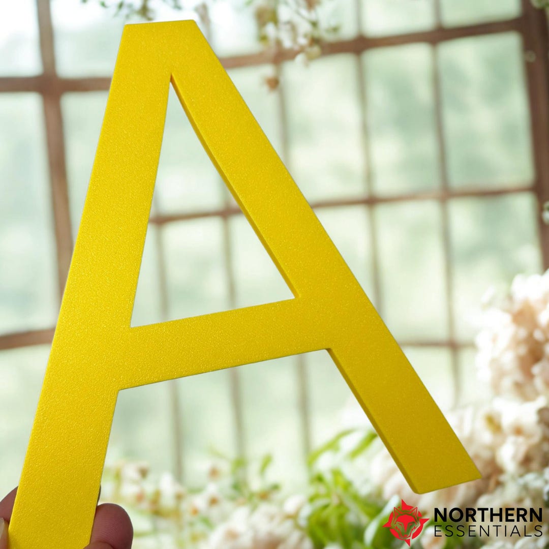 Custom 3D Printed Letter, Modern Font Name Sign, Wall Decor - Etsy