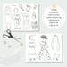 Paper Dolls Printable, Paper Cut Out Printable Dolls Craft, Bible Paper ...