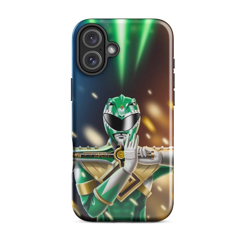 Green Ranger Ready for Action Phone Case - Tough Case for Iphone® - Etsy