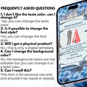 Baby Blue Quinceanera Invitation, XV Video Invite, Animated Quinceanera ...