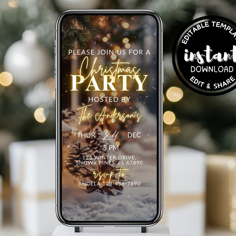 Virtual Party Invitation - Etsy