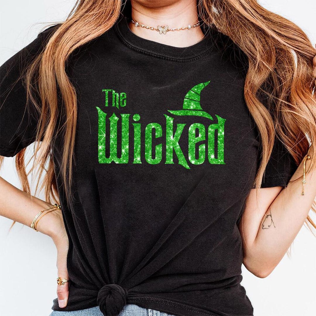 Wicked 2024 PNG Bundle, Wicked Glitter Font, Wicked the Musical ...