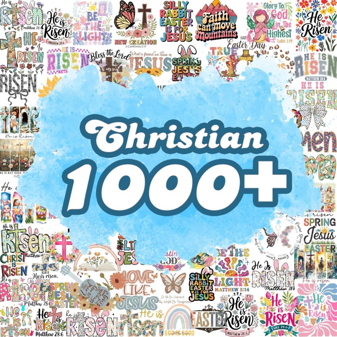 Mega Christian Bundle Png, Elegant Christian Brushstroke Png Bundle ...
