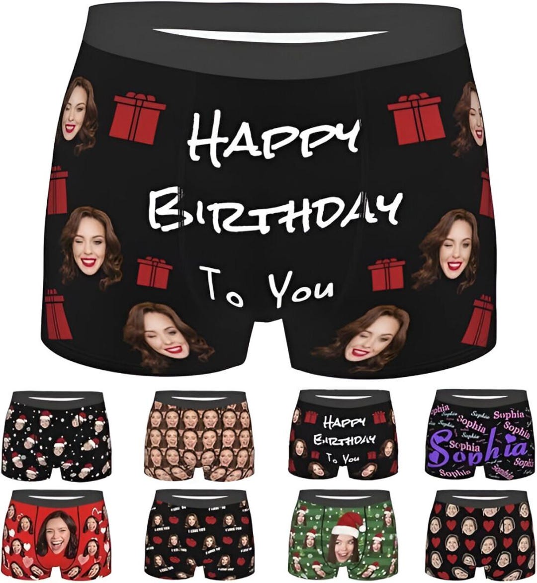 Custom Boxers, Personalized Boxers for Husband/boyfriend,anniversary ...