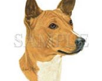 Basenji Dog Fabric | Etsy