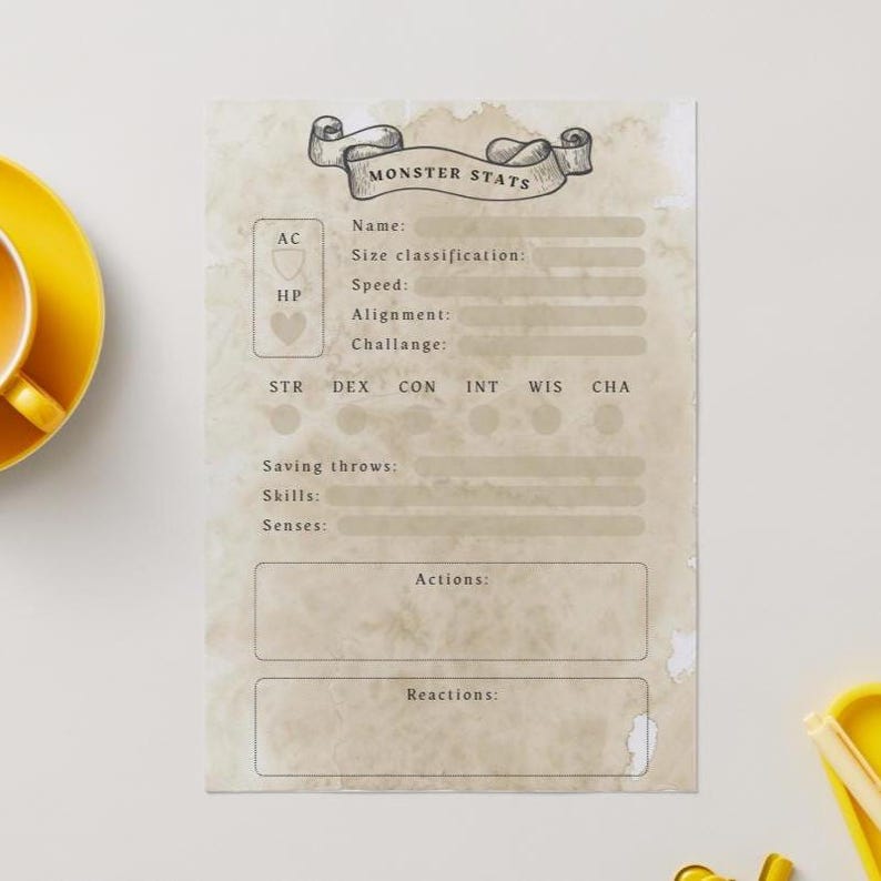 DM Toolkit Bundle | Printable Dnd Trackers | Initiative, NPC, Party ...