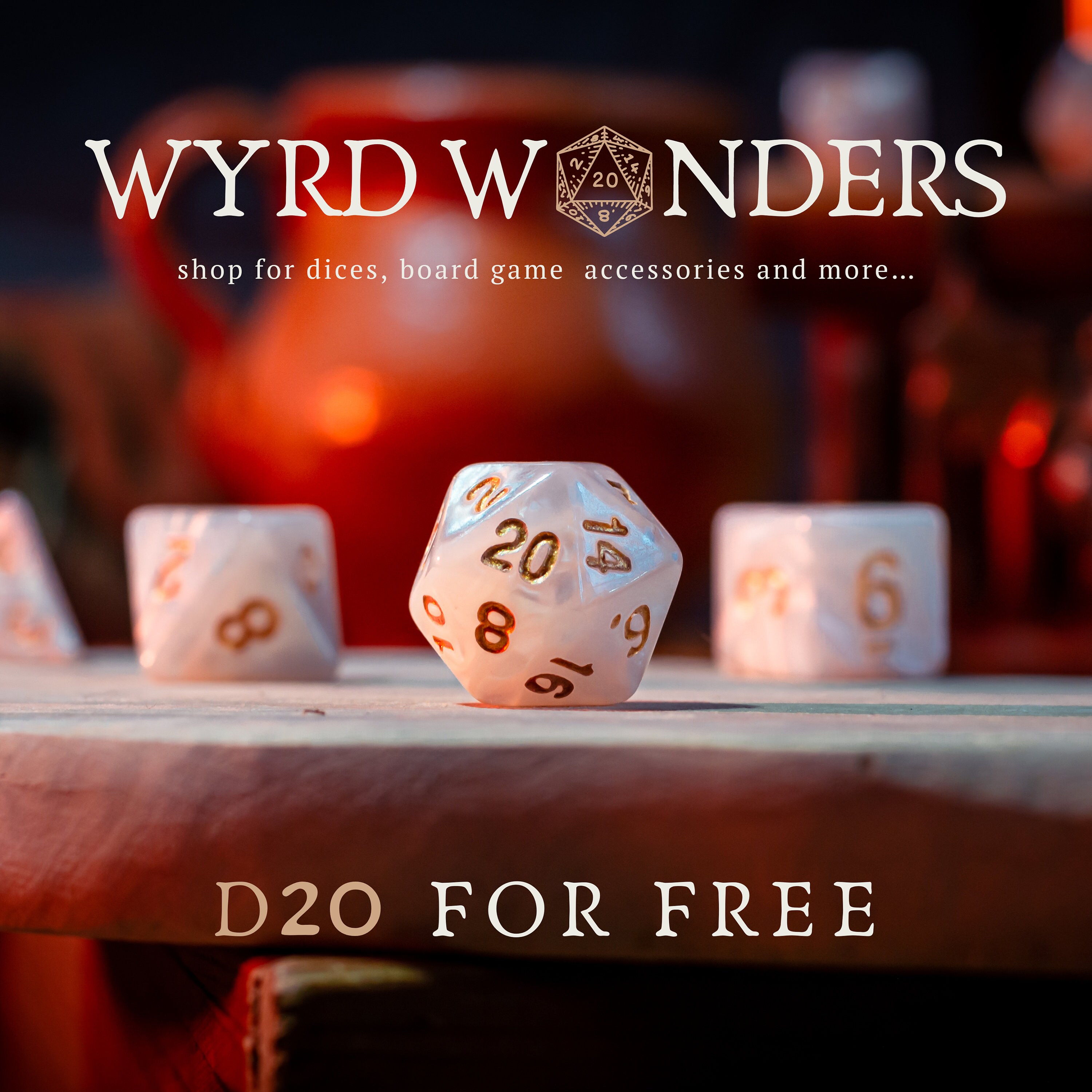 7 Pieces Shimmering Dice Set Dream of the Absolute - Etsy