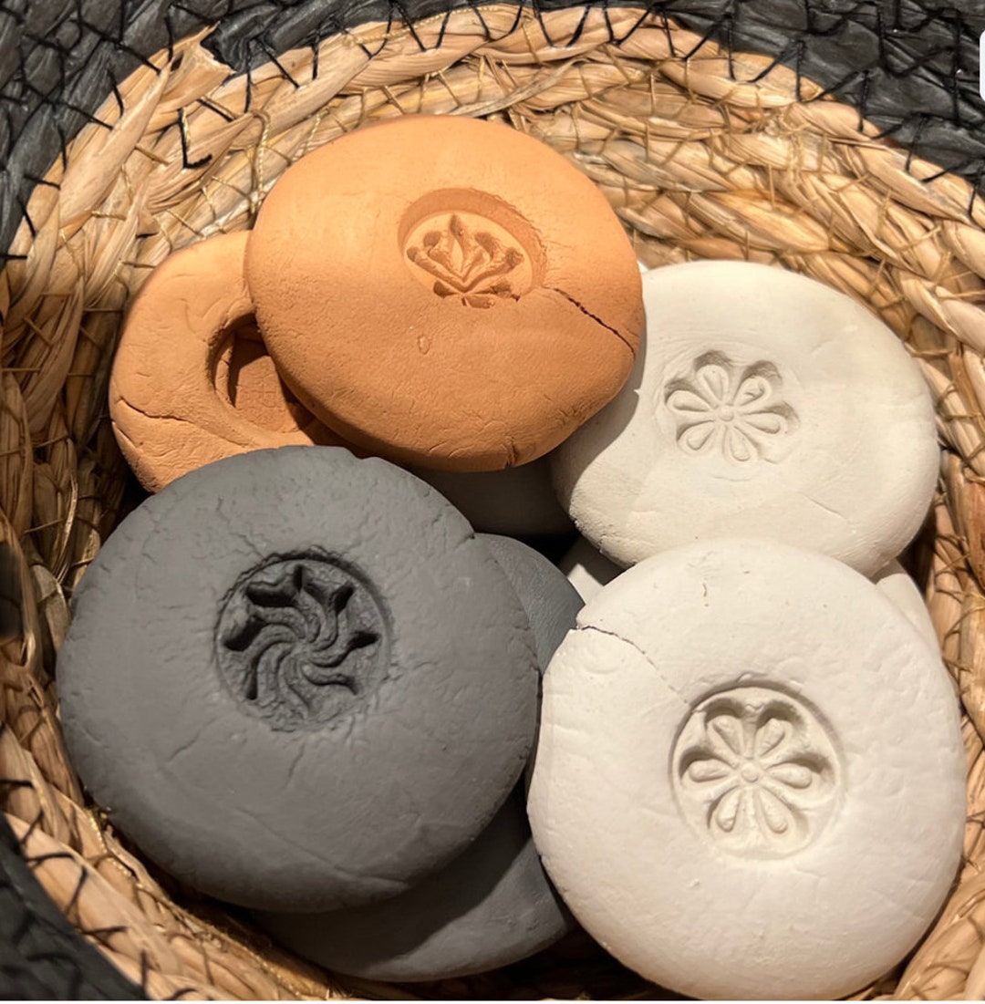 Natural Clay Essential Oil Stones - Etsy