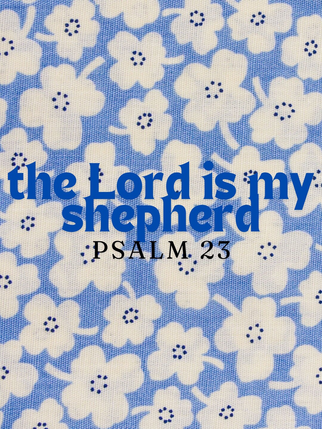 Psalm 23 Poster - Etsy