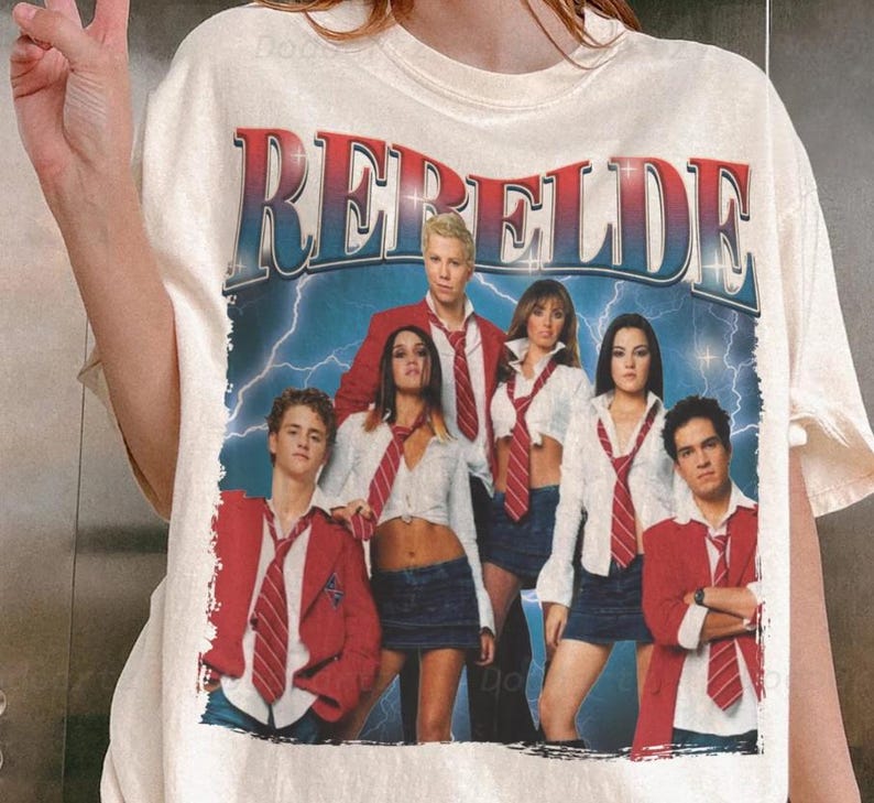 Soy Rebelde Tour Shirt, RBD Concert Tshirt, Rebelde Concert Shirt, RBD ...