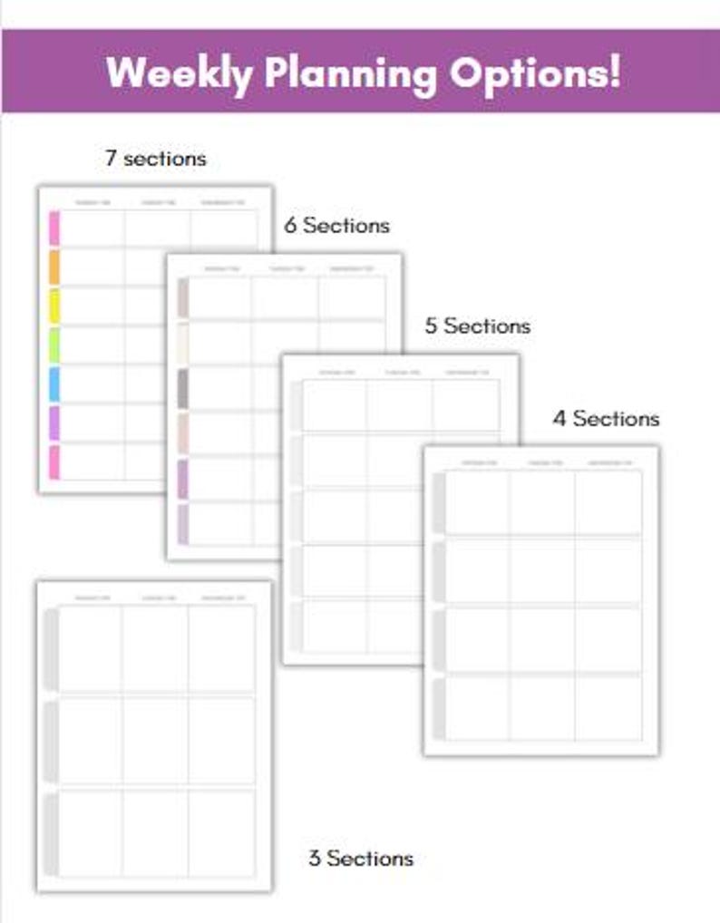 Ultimate Teacher Planner 2025-2026/customizable/weekly Planning/goal ...