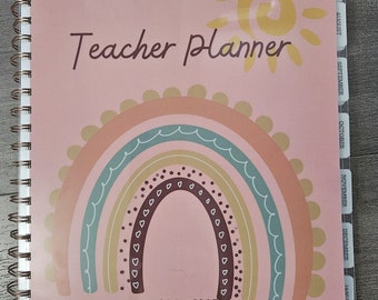 Ultimate Teacher Planner/customizable/weekly Planning/goal Setting ...