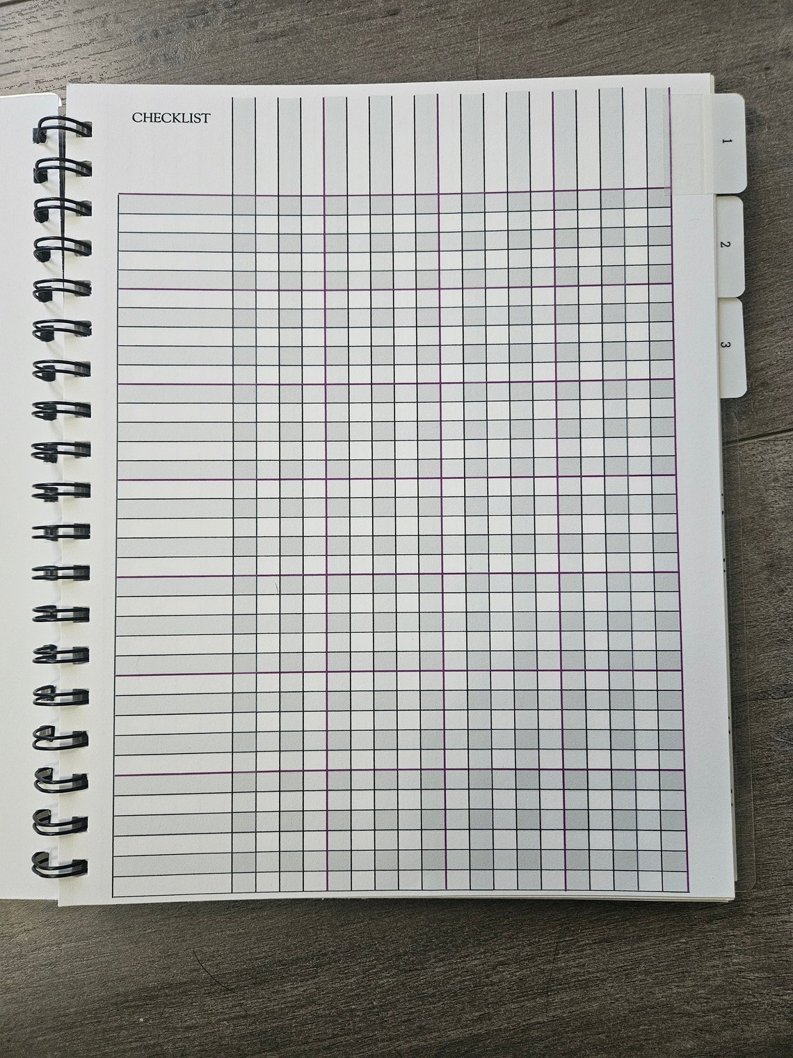 Teacher Gradebook With Tabs/customizable/record Keeping Planner With ...