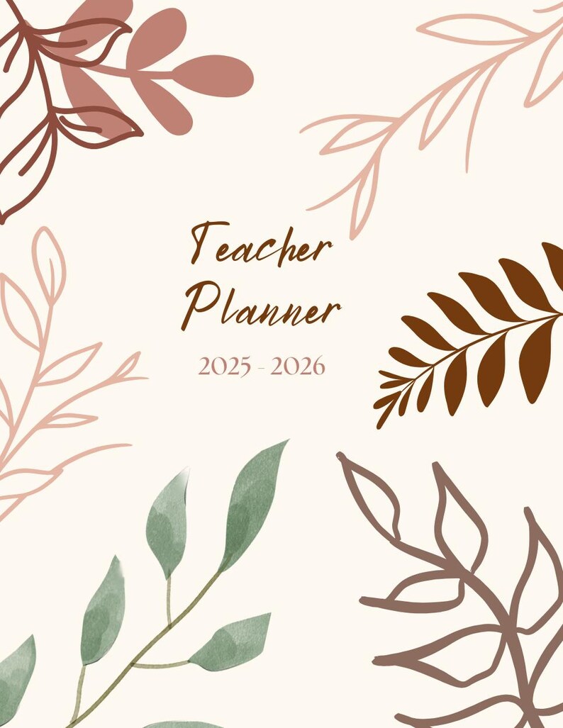 Ultimate Teacher Planner/customizable/weekly Planning/goal Setting ...