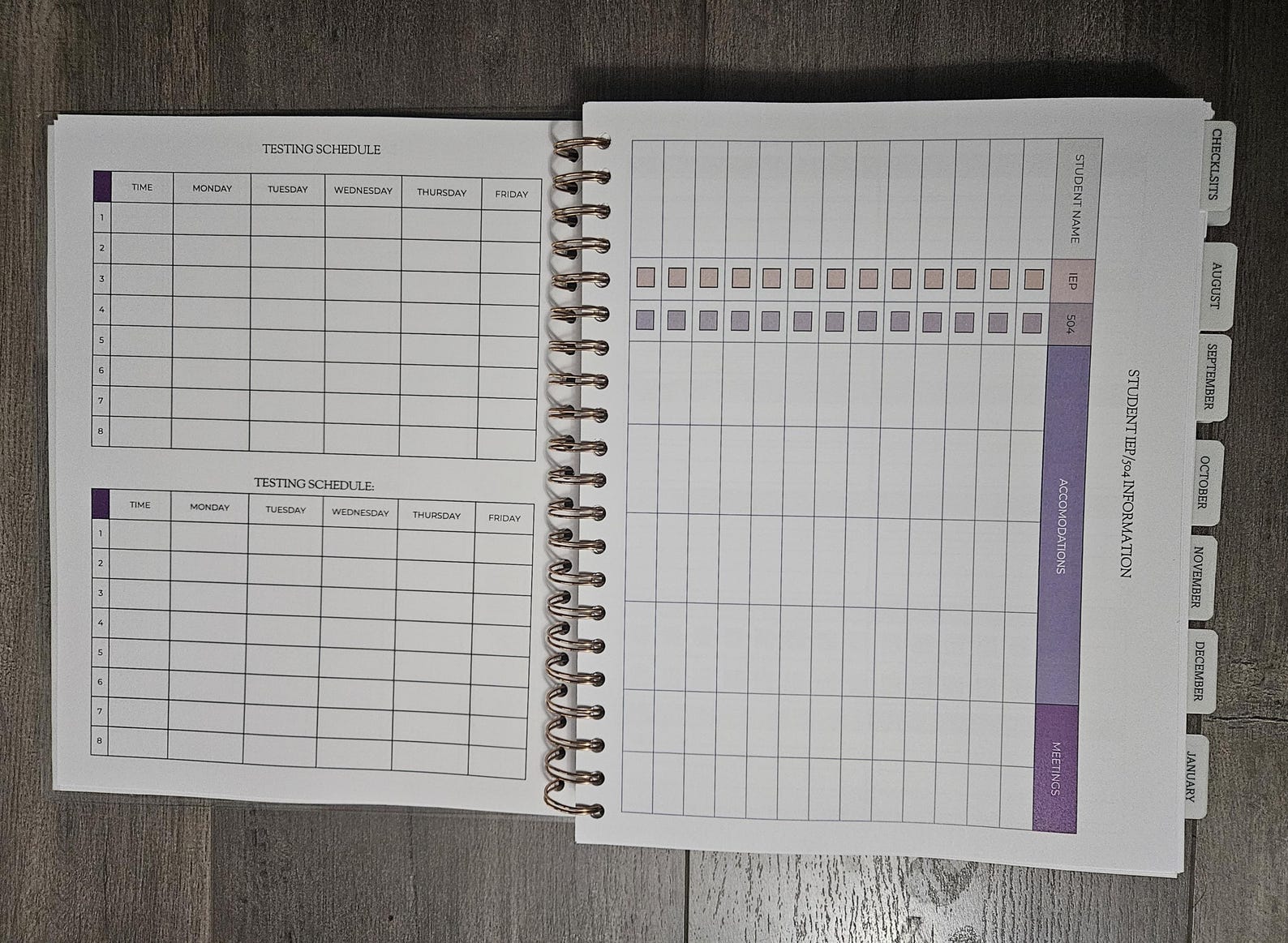 Ultimate Teacher Planner/customizable/unit Planning/weekly Planning ...