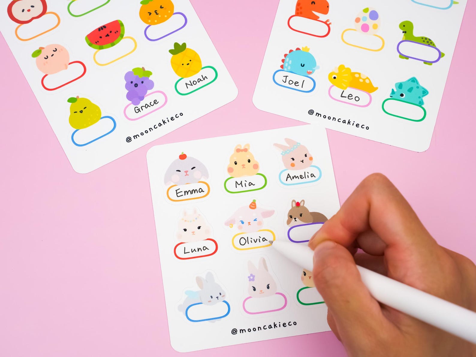 Write-on Kids School Label for Car Lovers | Vehicle Sticker | Kids Name ...