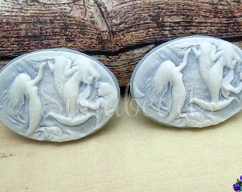 Mermaid cameo | Etsy