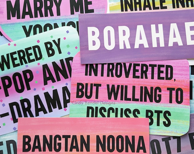 BTS Photo Booth Props Printable | BTS Birthday Party Decorations ...