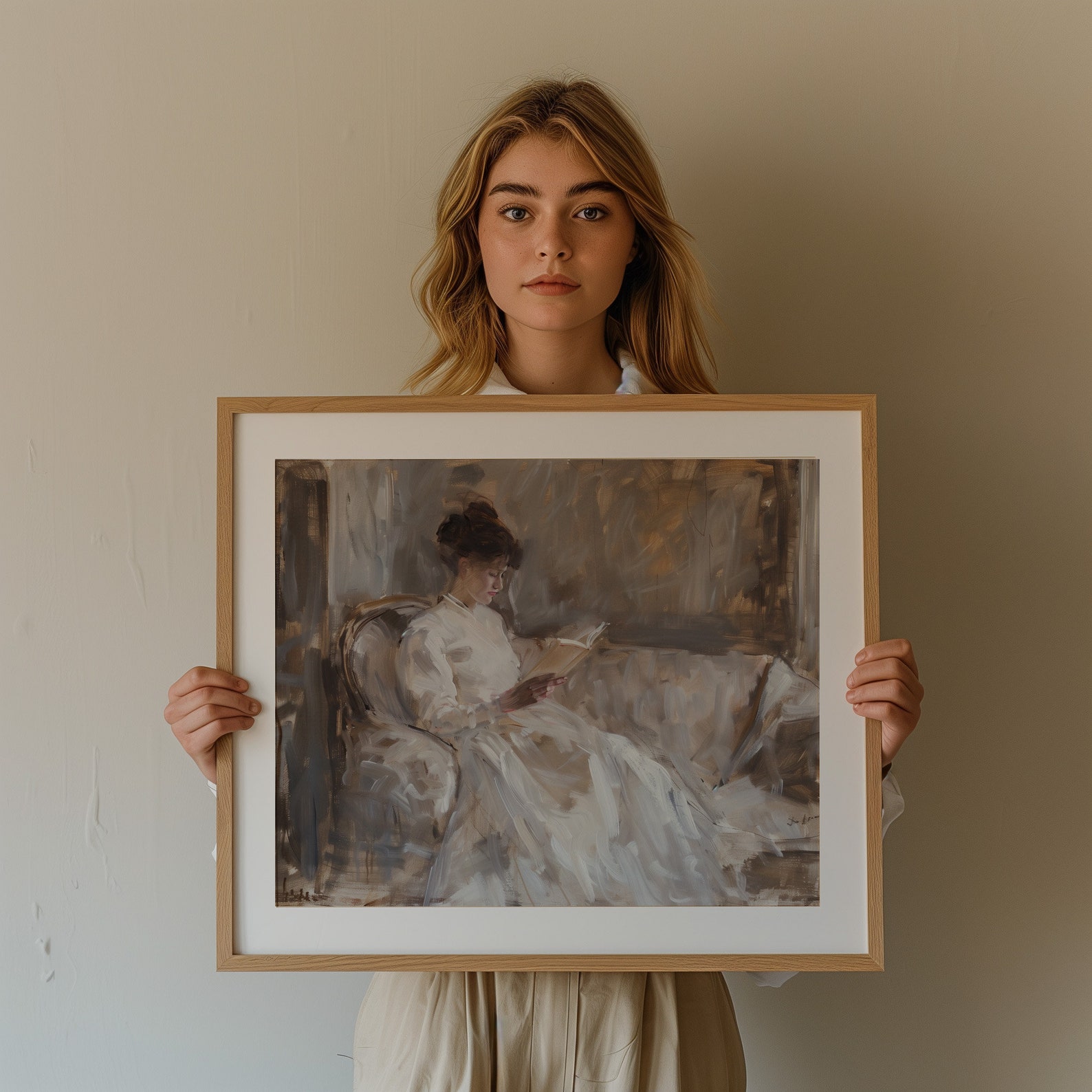 Remastered, Antique Printable Digital Download, 1900's Painting ...