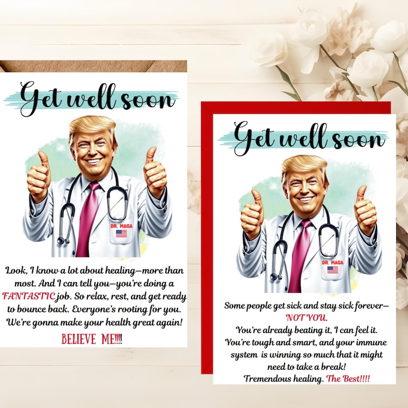 Personalized Donald Trump Birthday Card - Etsy