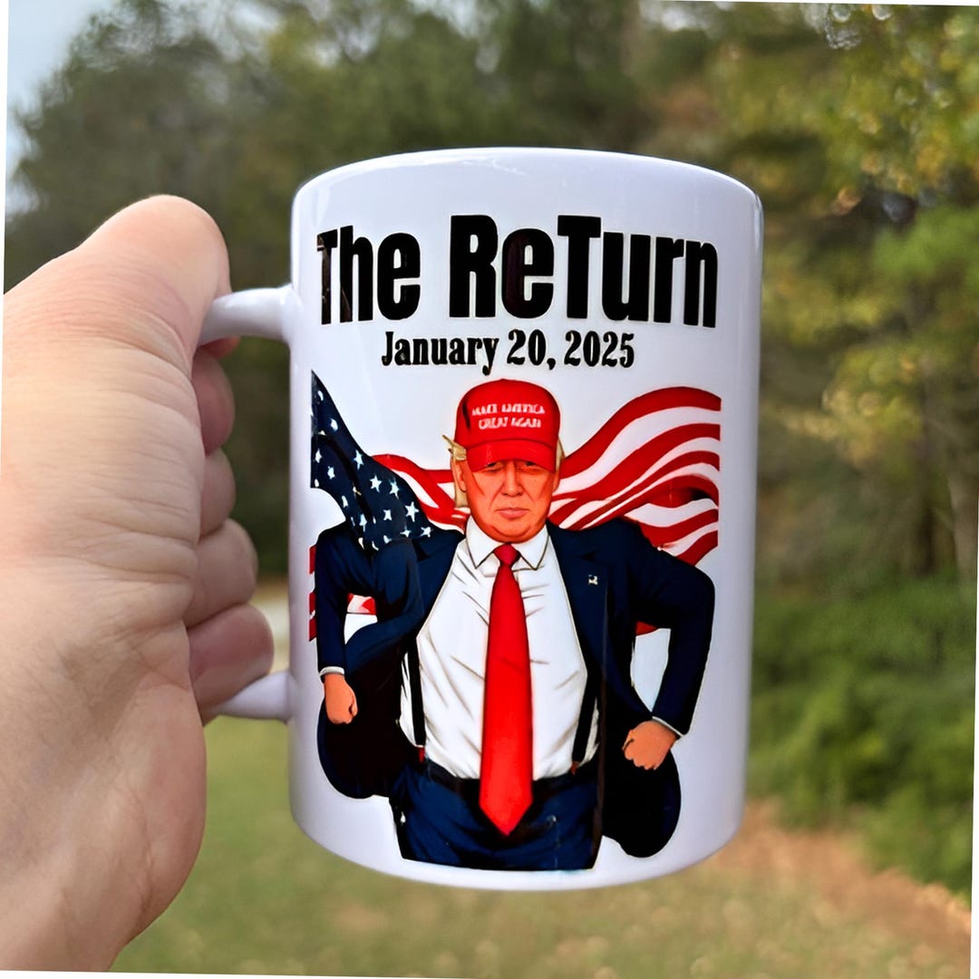 Trump Inauguration Day 2025 Mug, Trump Christmas Gift, Inauguration Day ...