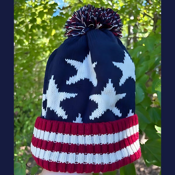 Flag Beanie - Etsy