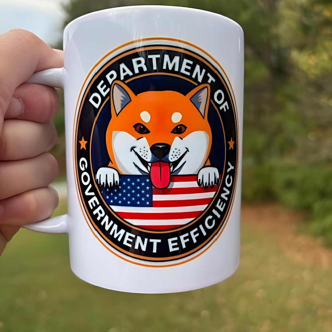 MAGA Doge Coffee Mug, Witty Political Present for Trump Lovers ...