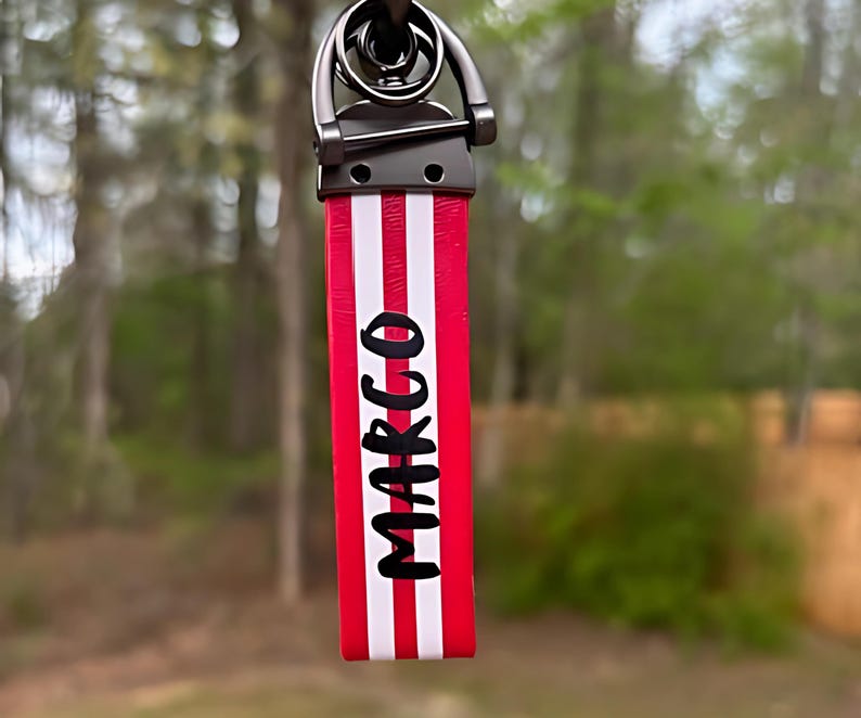 USA Flag Keychain, Patriotic Keychain, American Flag Stars & Stripes ...
