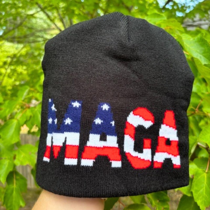 Trump Patriotic Winter Hat - Etsy
