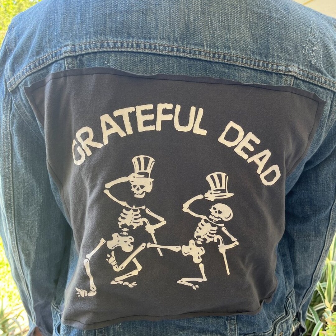 Grateful Dead Jean Jackets Size XL - Etsy