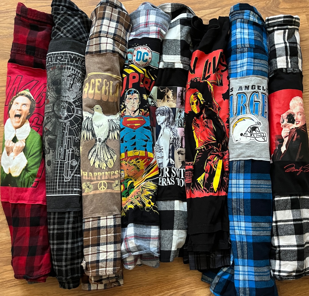 Create Your Own Custom Flannel One of a Kind Upcycled Flannel Shirt - Etsy