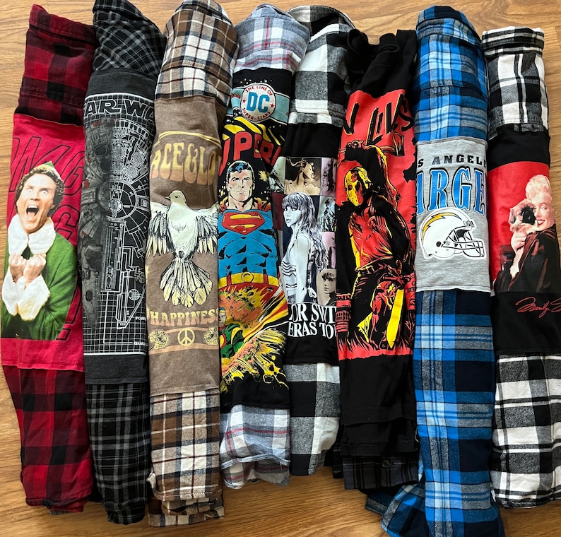 Create Your Own Custom Flannel One of a Kind Upcycled Flannel Shirt - Etsy