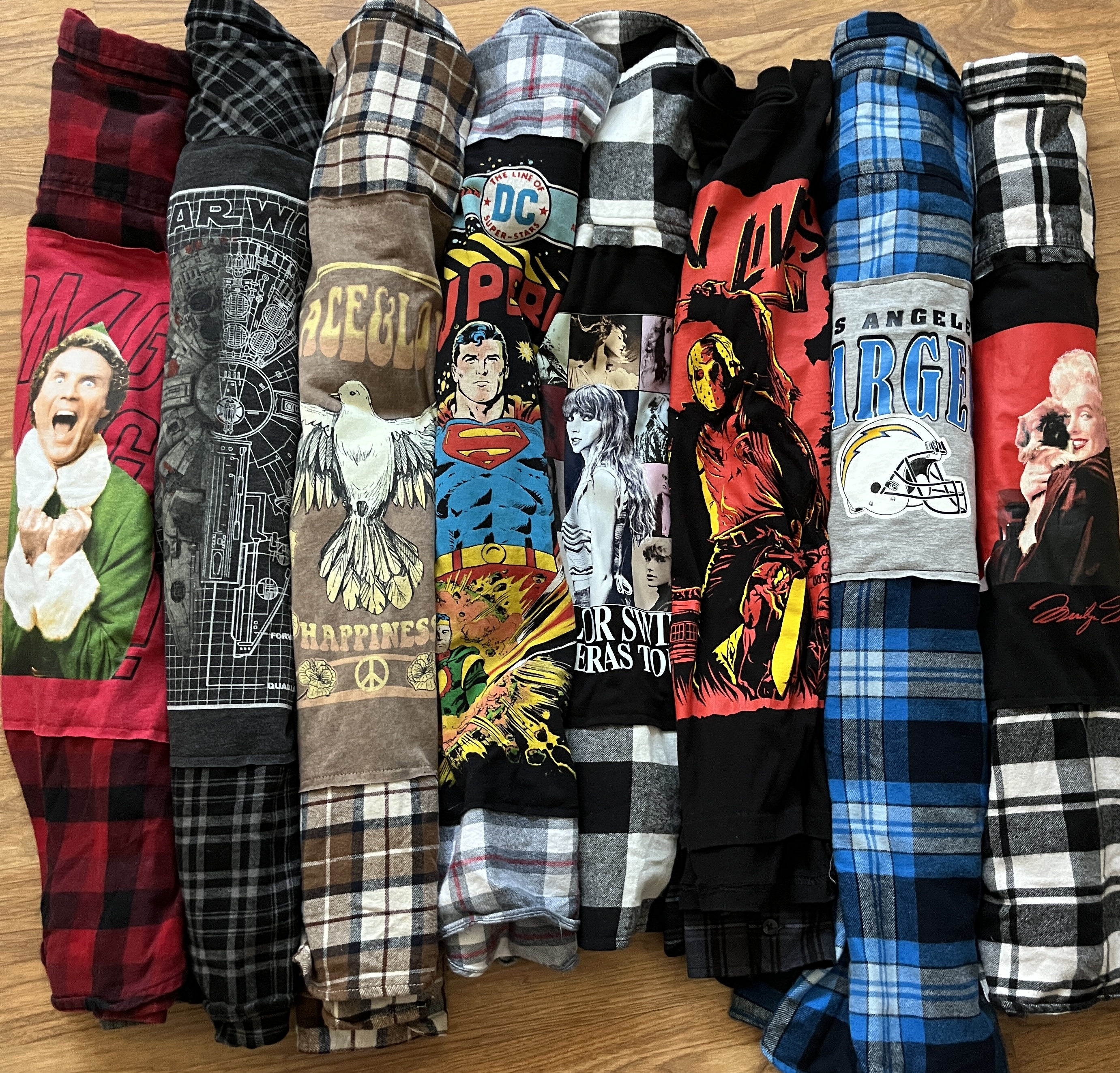 Create Your Own Custom Flannel One of a Kind Upcycled Flannel Shirt - Etsy