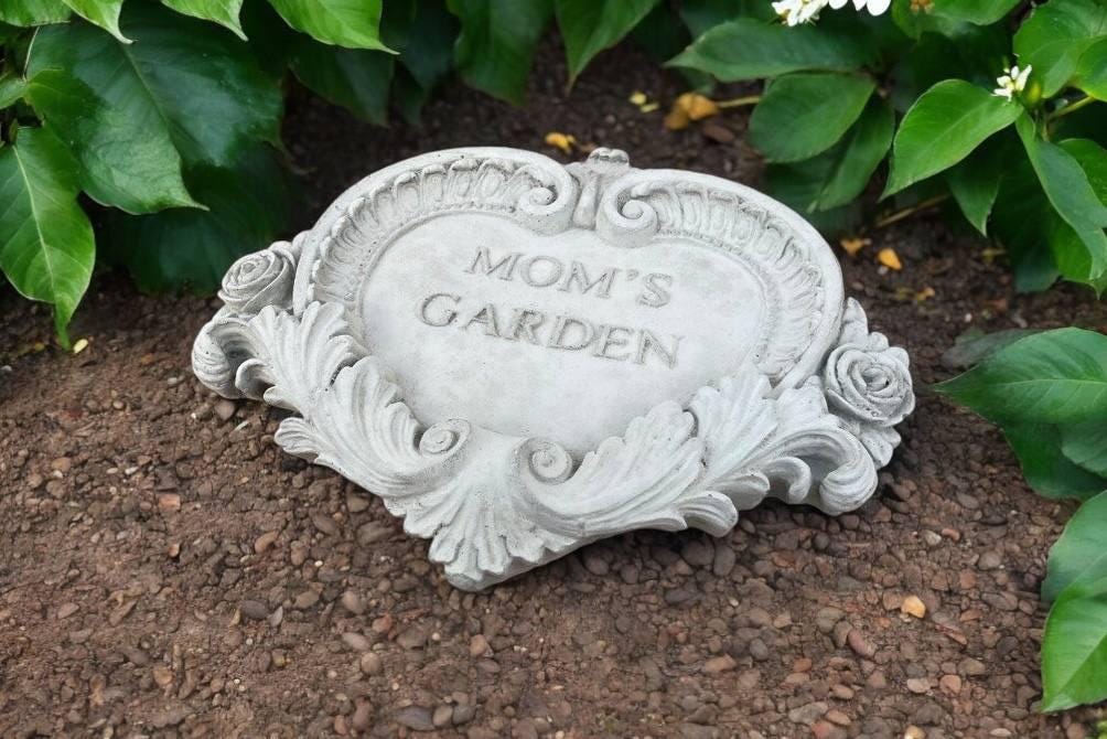 My Garden Decoration, Concrete Wall Sign, Welcome Garden Statue, Stone ...