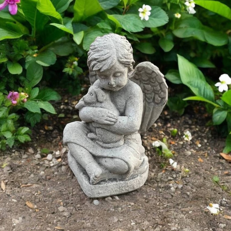 Angel Boy Garden - Etsy