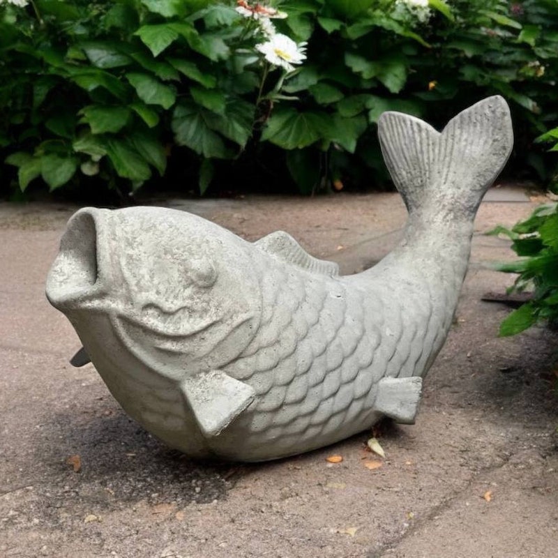 Fish Statue - Etsy