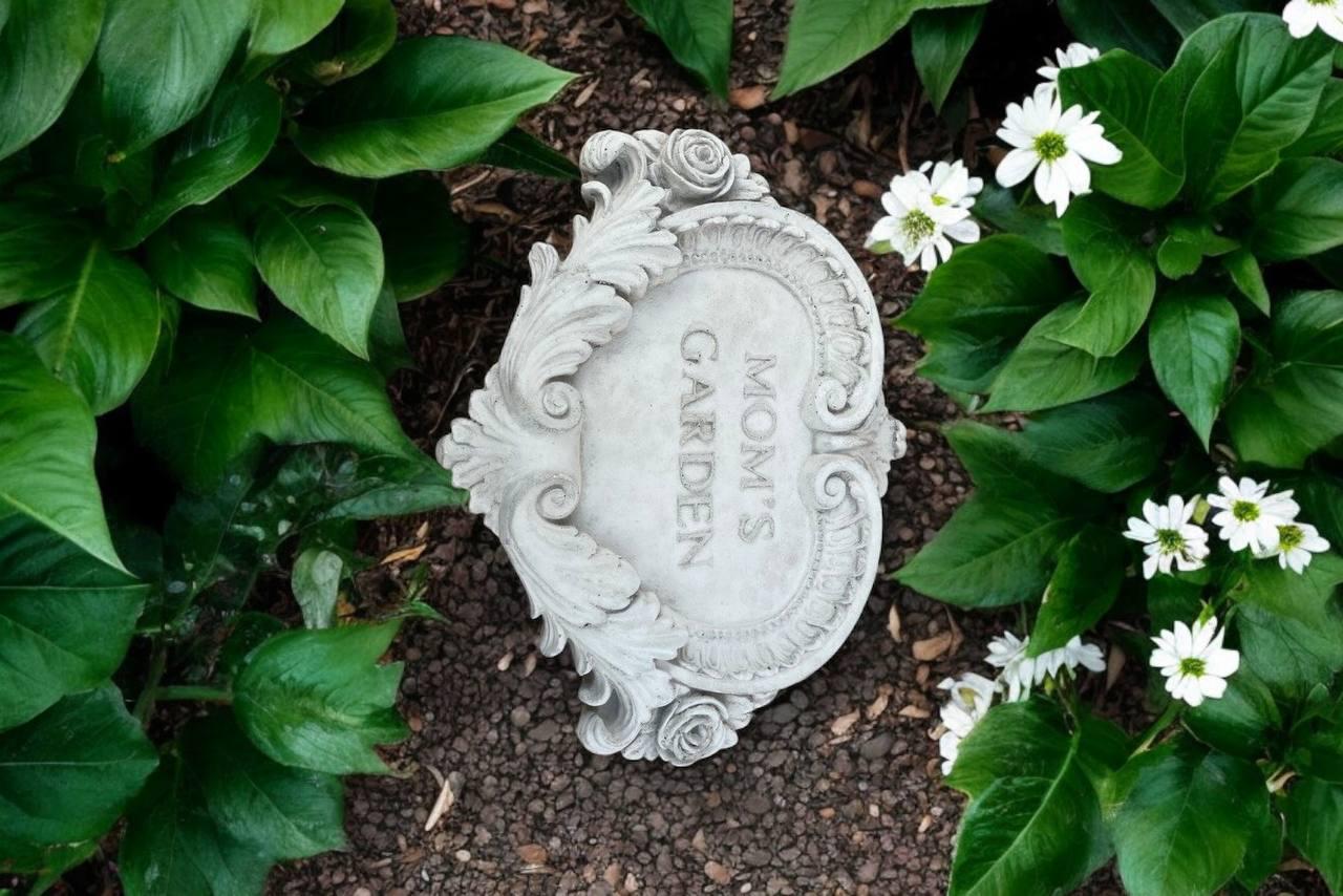 My Garden Decoration, Concrete Wall Sign, Welcome Garden Statue, Stone ...