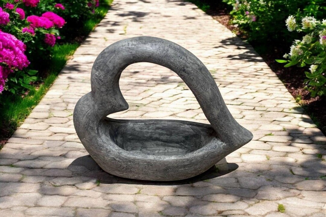Solid Heart Statue, Beton Love Idea, Outside Heart Ornament, Garden ...