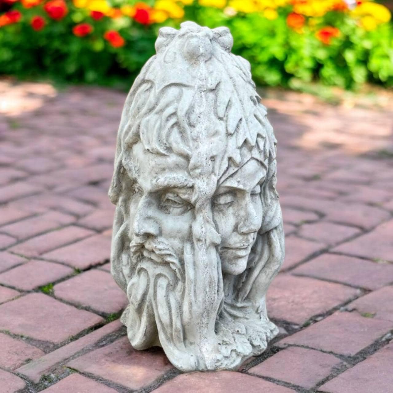 Seasonal Rock Sculpture, Garden Nature Decor, Outdoor Seasonal Idea ...