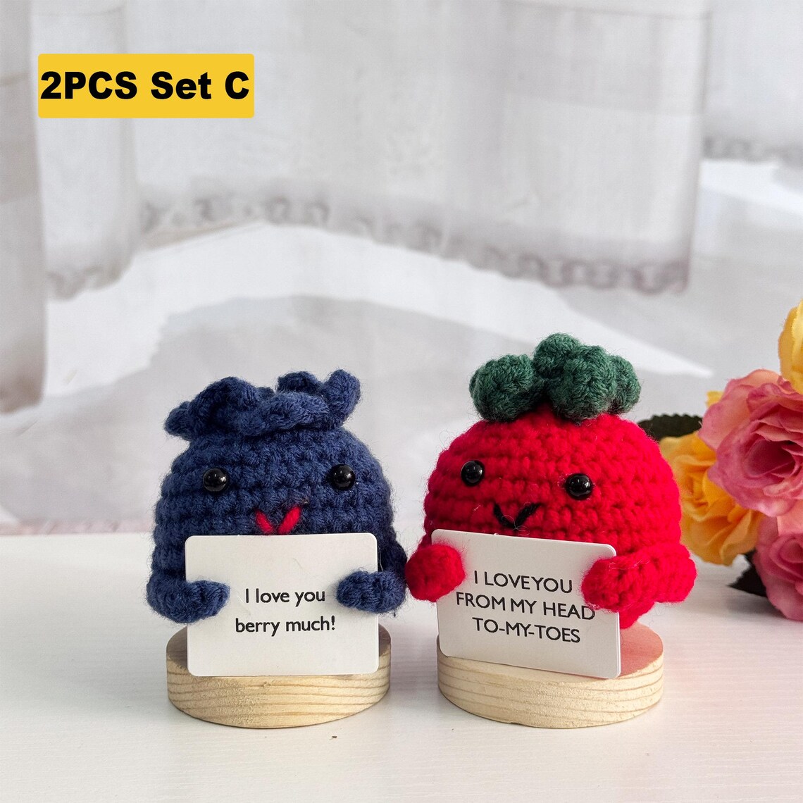 Adorable Handmade Crochet Coffee Bean/blueberry/olive/tomato/radish ...