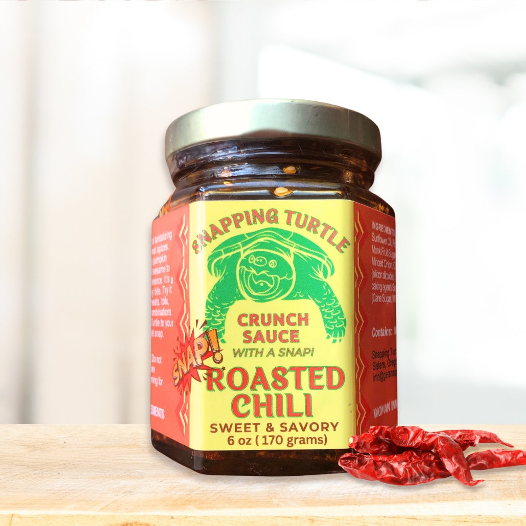 Snapping Turtle Roasted Chili Crunch Sauce a Mix of Sweet & Bold ...