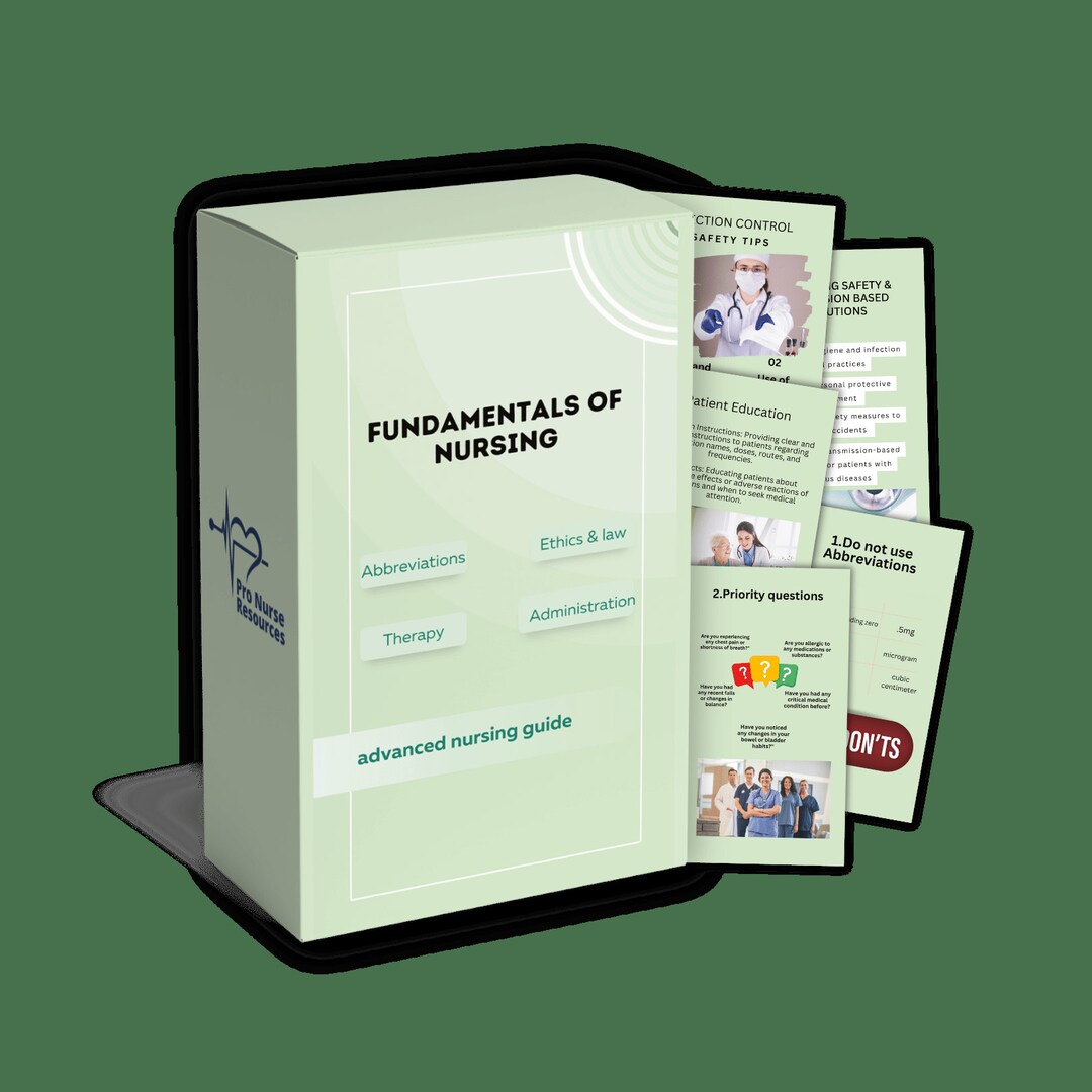 Nursing School Notes PDF for Study Sessions, Nursing Clinical Guide PDF ...