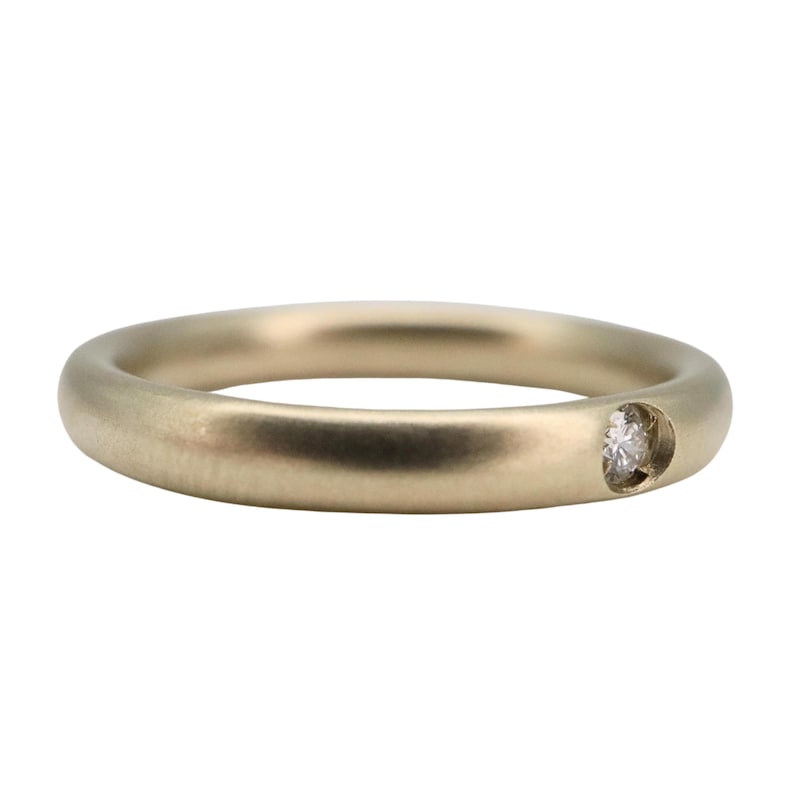 Vintage Italian Pomellato Lucciole Diamond 18k Yellow Gold Band Ring - Etsy