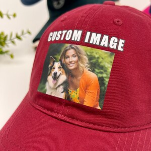 Custom Pet Photo Caps Personalized Picture Hat for Men and Women,custom ...