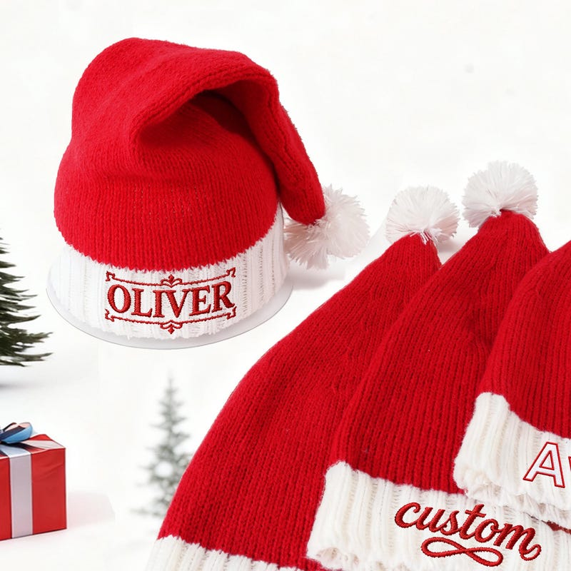 Personalised Santa Hat - Etsy Australia