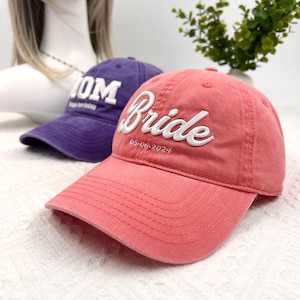 Embroidered 3D Vintage Baseball Hat，personalized Embroidery Logo ...