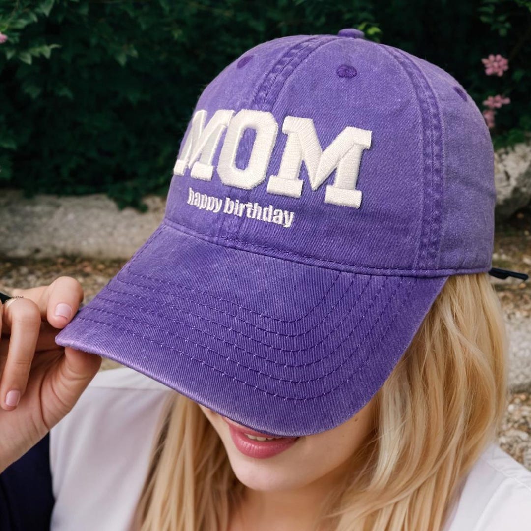 Custom Embroidered Hat , Vintage Baseball Hat, Mum Cap ,embroidery Logo ...