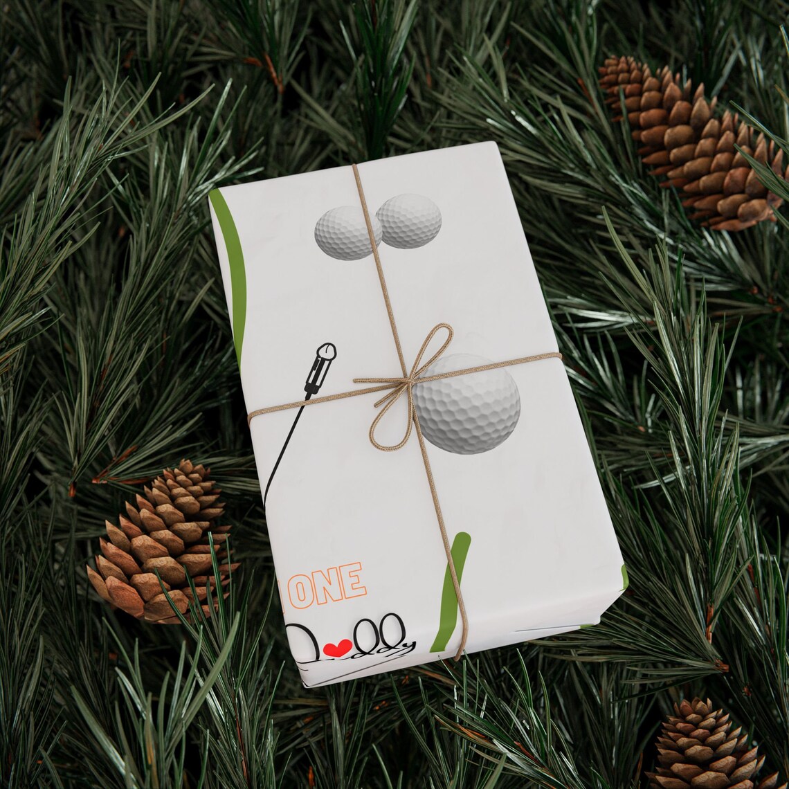Funny GOLF GIFT WRAPPING Paper, Inappropriate Custom Golf Cute Gift ...
